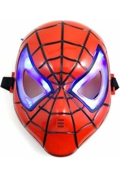 Boncuk Avm Işıklı Örümcek Adam Maskesi Spiderman Maskesi Boncuk Avm Işıklı Örümcek Adam Maskesi Spiderman Maskesi