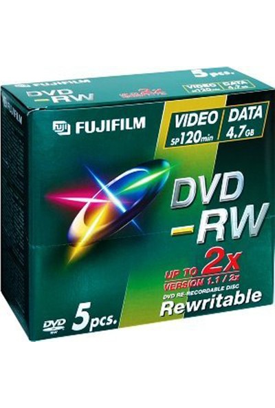 Fujifilm 4.7gb 5 Adet Dvd-Rw