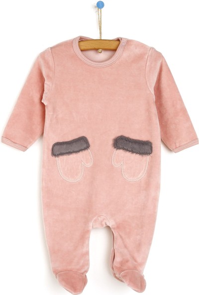 Hello Baby Kadife Patikli Tulum