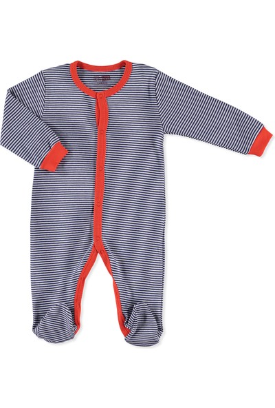 Hello Baby Ipliği Boyalı Patikli Tulum