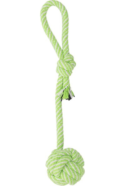 Yunanming Örgü Şeklinde Halatlı Evcil Hayvan Çiğneme Topu (Yurt Dışından)