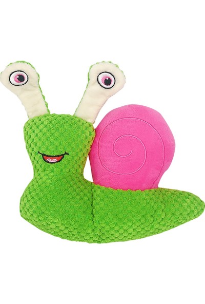 Yunanming Salyangoz Şeklinde Peluş Evcil Hayvan Çiğneme Oyuncağı (Yurt Dışından)