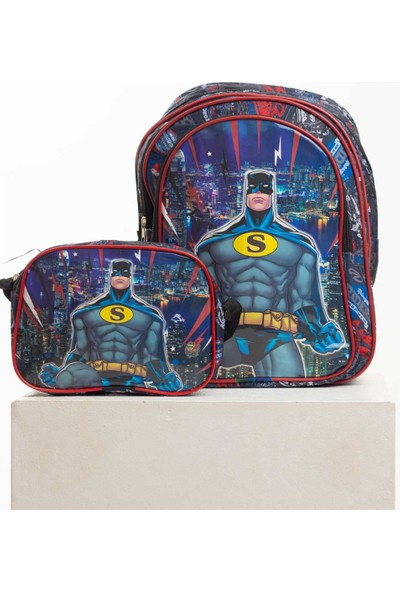 Çocuk Ilkokul Çantası Siyah Sarı Beslenmeli Sırt Çantası Çocuk Ilkokul Çantası Siyah Sarı Beslenmeli Sırt Çantası