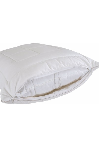 Queen Antibakretiyel Hipoalerjenik Ekstra Kapitone Kılıflı Kuzu Yünü Yastık Queen Antibakretiyel Hipoalerjenik Ekstra Kapitone Kılıflı Kuzu Yünü Yastık