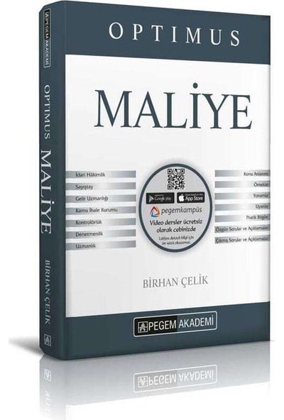 Pegem Akademi Yayıncılık 2022 KPSS A Grubu Optimus Maliye Konu Anlatımı Pegem Akademi Yayıncılık 2022 KPSS A Grubu Optimus Maliye Konu Anlatımı