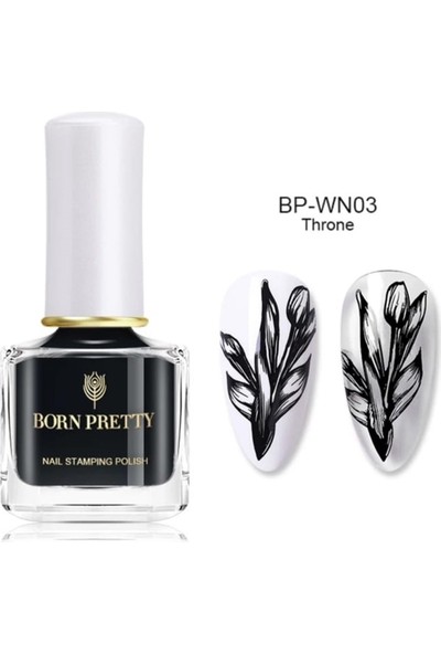 Born Pretty Born Prettystampa Baskı Ojesi WN03 (42857-3) Born Pretty Born Prettystampa Baskı Ojesi WN03 (42857-3)