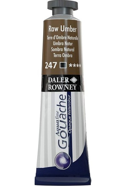 Daler Rowney Aquafine Opak Guaj Boya 15ML 247 Raw Umber Daler Rowney Aquafine Opak Guaj Boya 15ML 247 Raw Umber