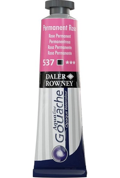 Daler Rowney Aquafine Opak Guaj Boya 15ML 537 Permanent Rose
