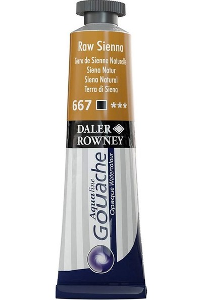 Daler Rowney Aquafine Opak Guaj Boya 15ML 667 Raw Sienna