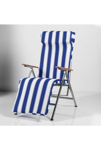 Tubix Katlanabilir Şezlong - Mavi