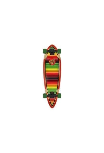 Santa Cruz 33 Serape Dot Pintail Cruiser Longboard Santa Cruz 33 Serape Dot Pintail Cruiser Longboard