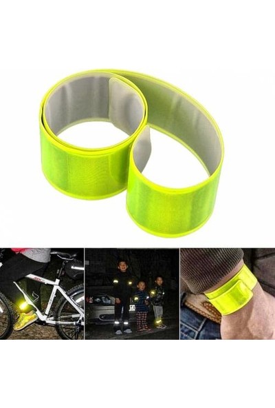 Tex 2092 Bisiklet Reflektif Paça ve Kol Bandı (30 Cm)