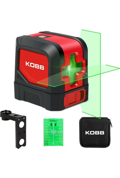 Kobb KBL91G 30 Metre Profesyonel Yatay ve Dikey Otomatik Hizalamalı Yeşil Çapraz Çizgi Lazer Distomat Kobb KBL91G 30 Metre Profesyonel Yatay ve Dikey Otomatik Hizalamalı Yeşil Çapraz Çizgi Lazer Distomat