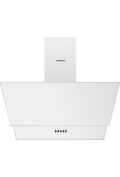 Luxell DA6-832 Beyaz cam Davlumbaz