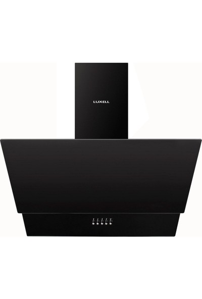 Luxell DA6-832 Siyah cam Davlumbaz