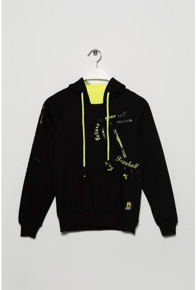 Zepkids Erkek Çocuk Fermuar Detaylı Kapüşonlu Sweatshirt 7-15 Yaş Zepkids Erkek Çocuk Fermuar Detaylı Kapüşonlu Sweatshirt 7-15 Yaş