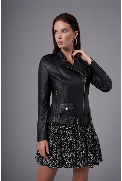 Dericompany Alice Siyah Deri Mont 211548