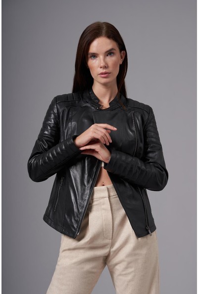 Dericompany Lily Siyah Deri Mont 211559