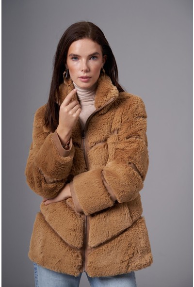 Dericompany Stella Vizon Tüylü Mont 211003