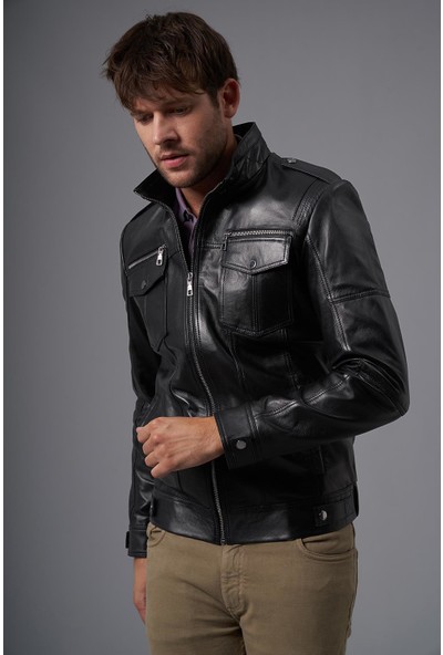 Dericompany Diocle Siyah Deri Mont 111613