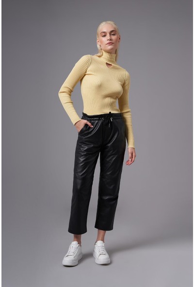 Nera Siyah Deri Pantolon 215501 Nera Siyah Deri Pantolon 215501