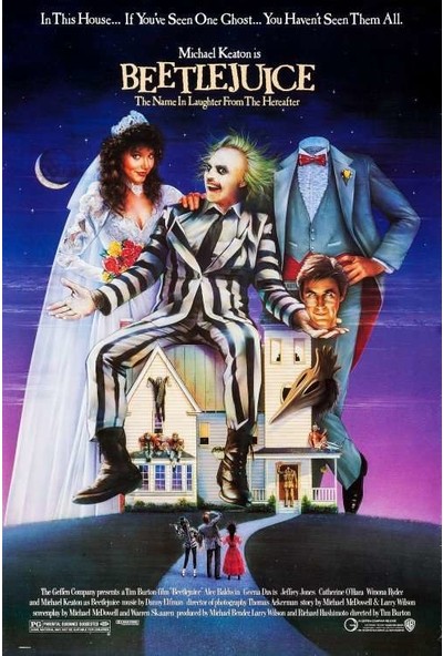 Aktuel Accessories Beetlejuice (1988) 50 x 70 Poster Hollyball Aktuel Accessories Beetlejuice (1988) 50 x 70 Poster Hollyball