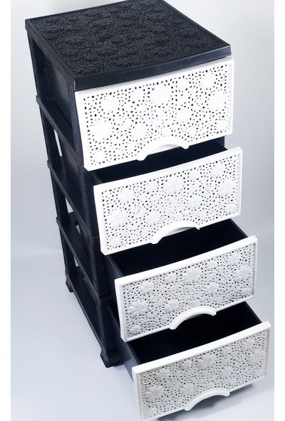 EN Home Ennhome 4 Gözlü Sebze ve Elbise Komidini