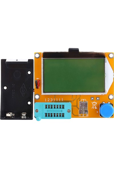 Carino Yükseltilmiş 9 V LCD Ekran Esr-T4 MEGA328 Dijital Transistör Test Cihazı Diyot Triot Kapasitans Esr (Yurt Dışından) Carino Yükseltilmiş 9 V LCD Ekran Esr-T4 MEGA328 Dijital Transistör Test Cihazı Diyot Triot Kapasitans Esr (Yurt Dışından)