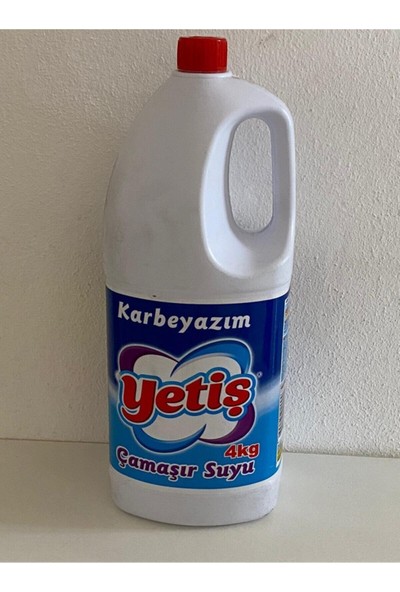 Yetiş Klasik Çamaşır Suyu 4 Lt