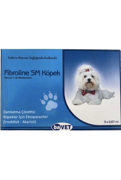 Bavet Fibroline Sm Köpek Damlatma Çözeltisi 2 Kg-10 kg Arası Köpekler Için 3 Pipet Bavet Fibroline Sm Köpek Damlatma Çözeltisi 2 Kg-10 kg Arası Köpekler Için 3 Pipet