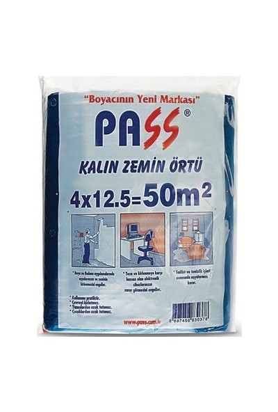 Pass Koruyucu Kalın Zemin Örtüsü ( Hışır Örtü ) 50 M2