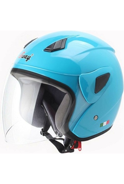 Sway 706 Mavi Açık Motosiklet Kaskı