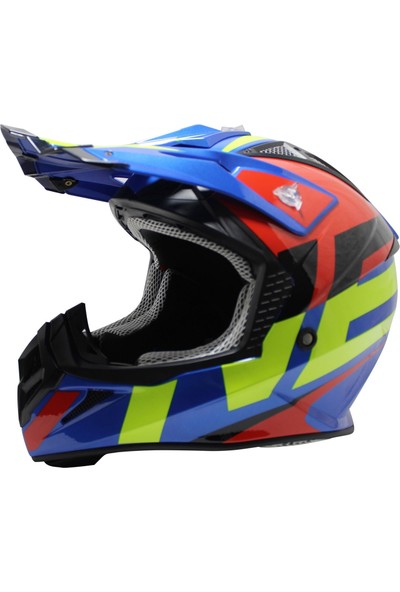 Free M FR-801 Cross Motosiklet Kaski