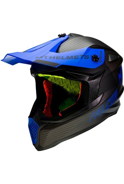 mt Falcon MX810 System D7 Cross Motosiklet Kaski mt Falcon MX810 System D7 Cross Motosiklet Kaski