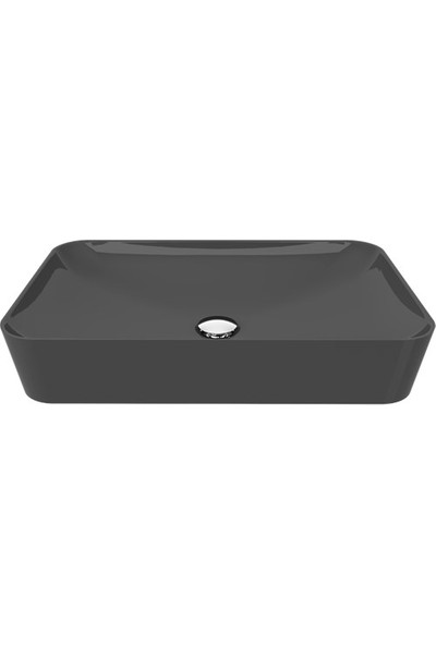 Creavit Ultra 60 cm Tezgah Üstü Lavabo-Antrasit Mat Creavit Ultra 60 cm Tezgah Üstü Lavabo-Antrasit Mat