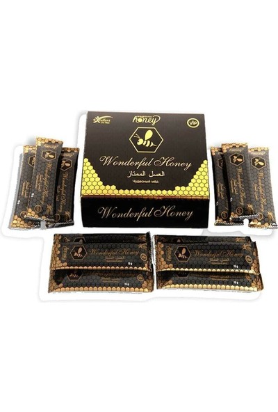 Wonderful Honey Ballı Bitkisel Karışımlı Macun 12 x 15 gr