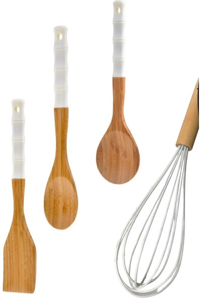 Arow Bambu ve Silikon Servis Seti 4 Parça