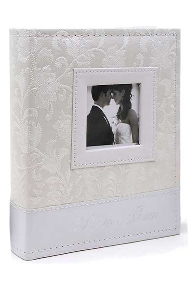 Foto Baskımız 200'LÜK 10 x 15 cm Beyaz Deri Albüm