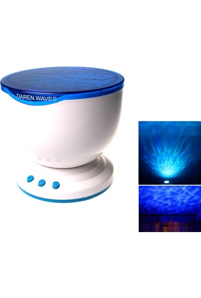 İtc Store Dalga Görünümlü Projektör Okyanus Gece Lambası Hediyelik İtc Store Dalga Görünümlü Projektör Okyanus Gece Lambası Hediyelik