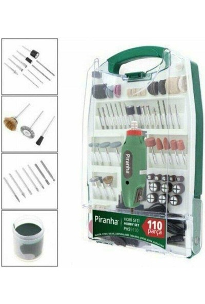 Piranha Phs 9110 Elektrikli Taşlama ve Zımparalama Hobi Seti Piranha Phs 9110 Elektrikli Taşlama ve Zımparalama Hobi Seti