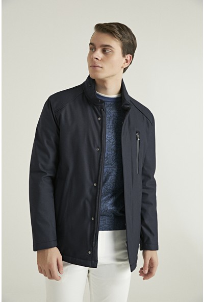 Twn Slim Fit Lacivert Mont