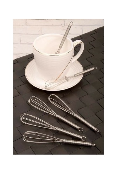 Rimmi 6'lı Çırpıcı Şeklinde Çay Kaşığı
