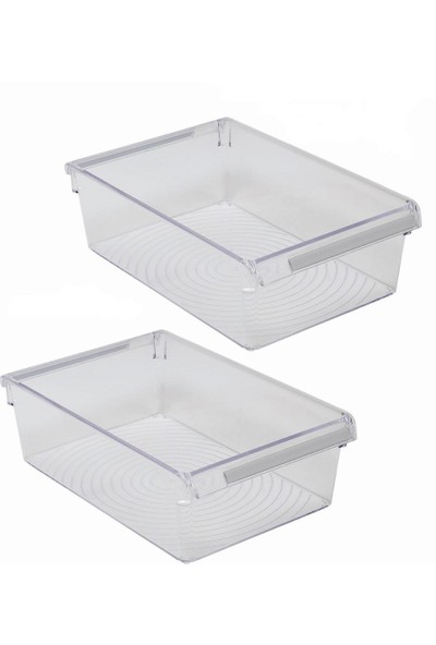Primanova 2'li Buzdolabı ve Dolap Içi Kutu Düzenleyici 32 x 20 x 10 cm M-E27-40 Primanova 2'li Buzdolabı ve Dolap Içi Kutu Düzenleyici 32 x 20 x 10 cm M-E27-40