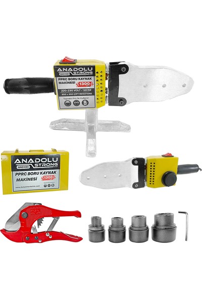 Anadolu Strong Anadolustrong ANS1061 Üstün Kalite 1300W Pprc Boru Kaynak Makina Seti Anadolu Strong Anadolustrong ANS1061 Üstün Kalite 1300W Pprc Boru Kaynak Makina Seti