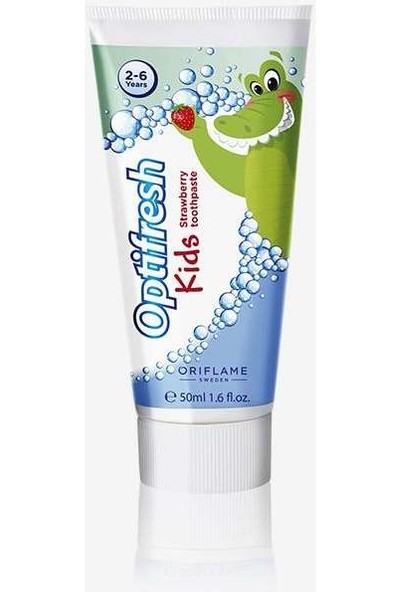 Oriflame Optifresh Kids Çilek Aromalı Diş Macunu