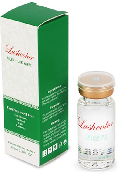 Lush Color Kalıcı Makyaj ve Microblading Boya Sabitleyici Fixing Agent 10ML Lush Color Kalıcı Makyaj ve Microblading Boya Sabitleyici Fixing Agent 10ML