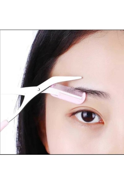Fabyan Kaş Makası Kirpik Makas Kiprikleri Şekillendirme Kaş Kiprik Makası