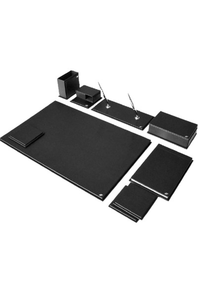 Tabac 3850-111 Sorty Suni Deri Sümen Takımı Siyah