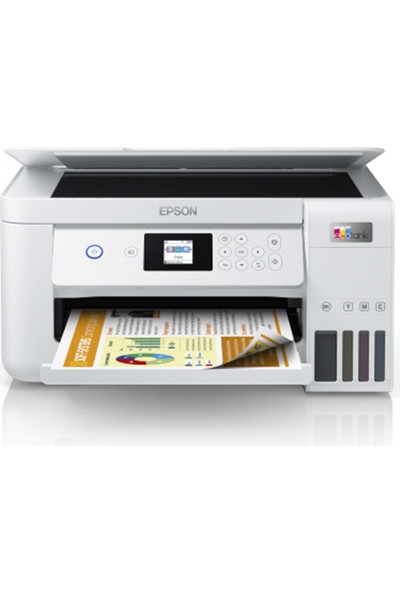Epson EcoTank L4266 Tarayıcı + Fotokopi + Wi-Fi Direct + AirPrint Mürekkep Tanklı Yazıcı Epson EcoTank L4266 Tarayıcı + Fotokopi + Wi-Fi Direct + AirPrint Mürekkep Tanklı Yazıcı