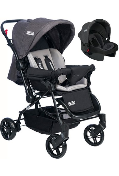Tommybaby Elegant Travel Çift Yönlü Bebek Arabası Seyahat Sistem Puset